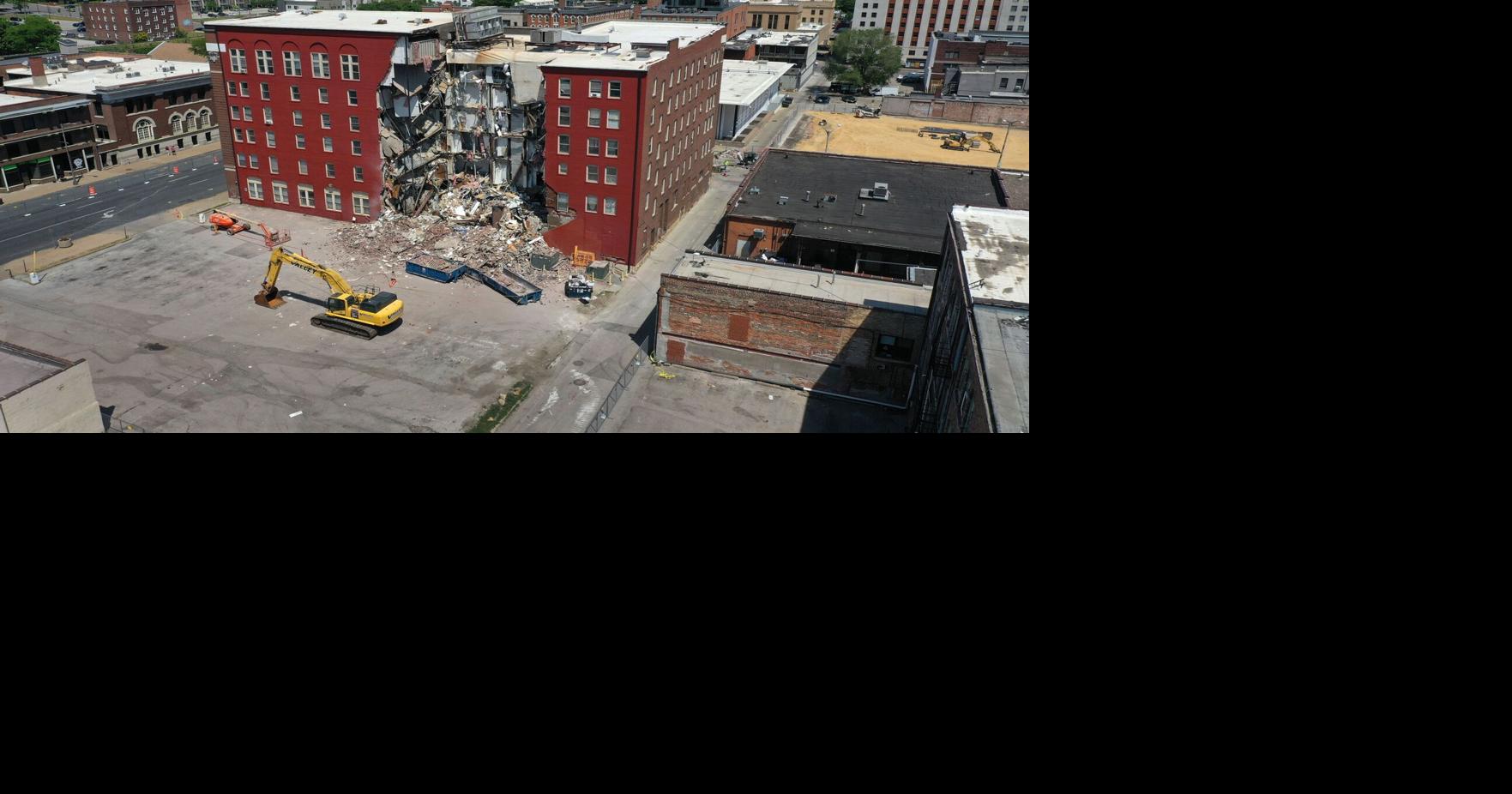 Repair work had begun 4 days before Davenport, Iowa, apartment building ...