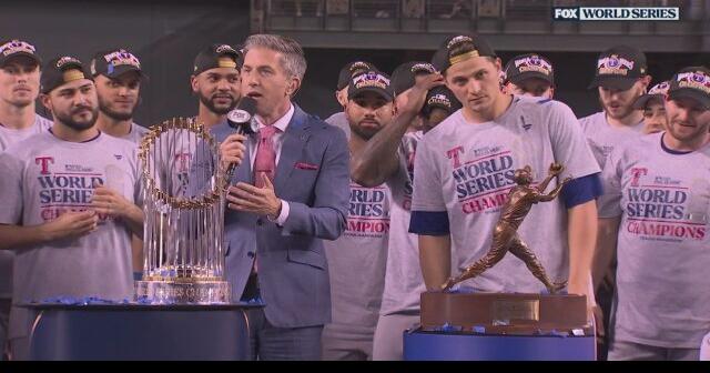 Texas Rangers win 1st World Series title in franchise history on Fox 15 ...