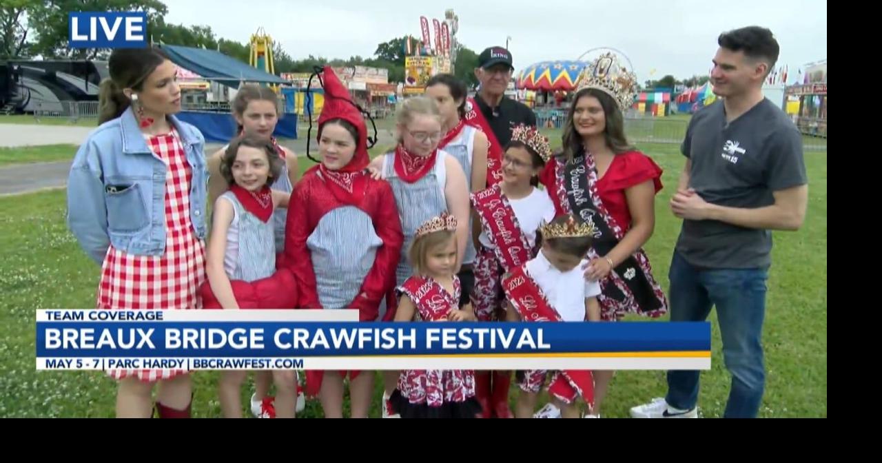 We spent Friday Morning at the Crawfish Festival in Breaux Bridge ...
