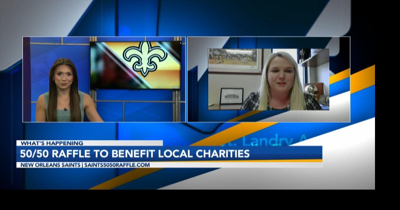 New Orleans Saints Kick Off The Season With 50/50 Raffle Benefitting ...