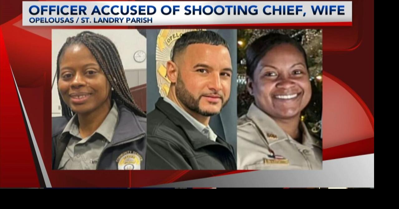 Opelousas police officer accused of shooting chief & wife put on paid ...
