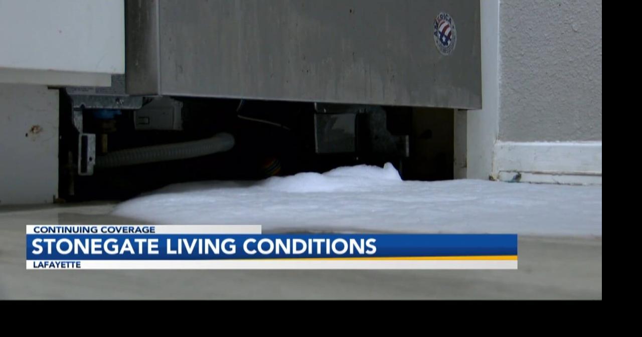 Tenants at Stonegate Apartments complain about about sub-standard ...