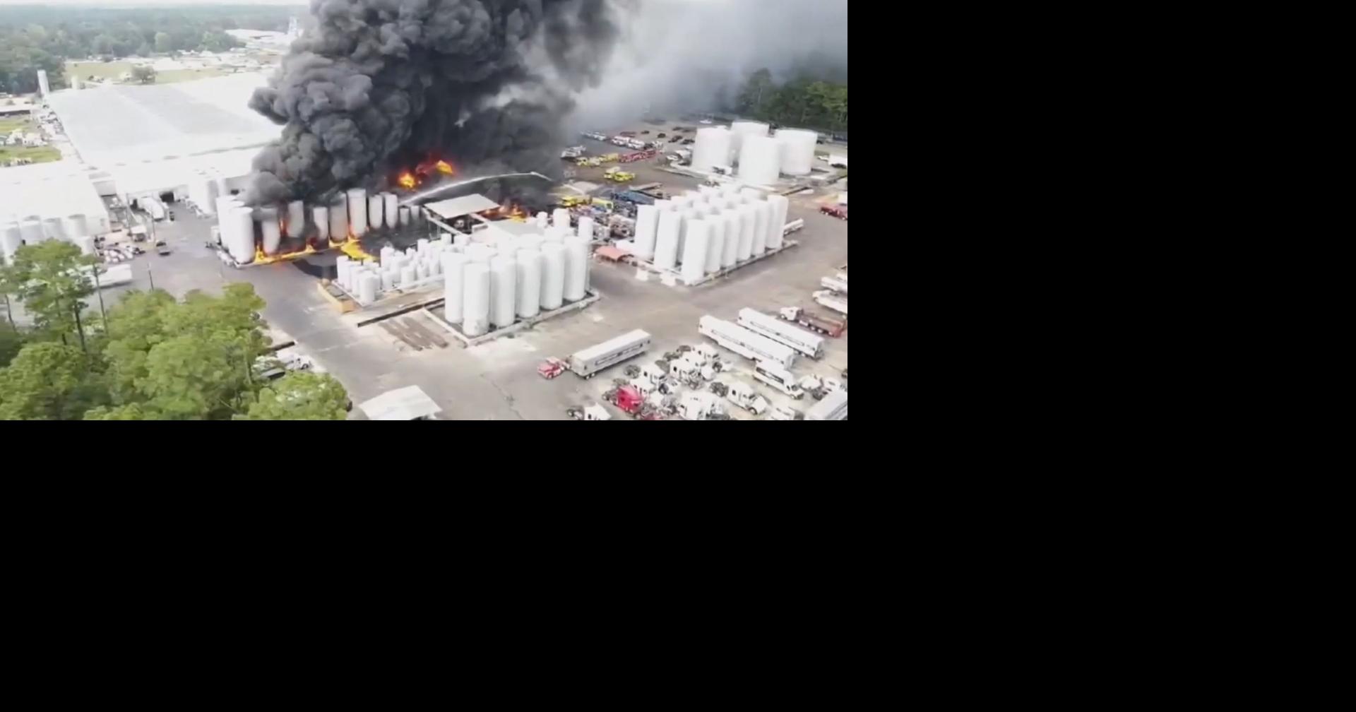 Tangipahoa Parish auto plant fire after explosion 98% contained | State | kadn.com