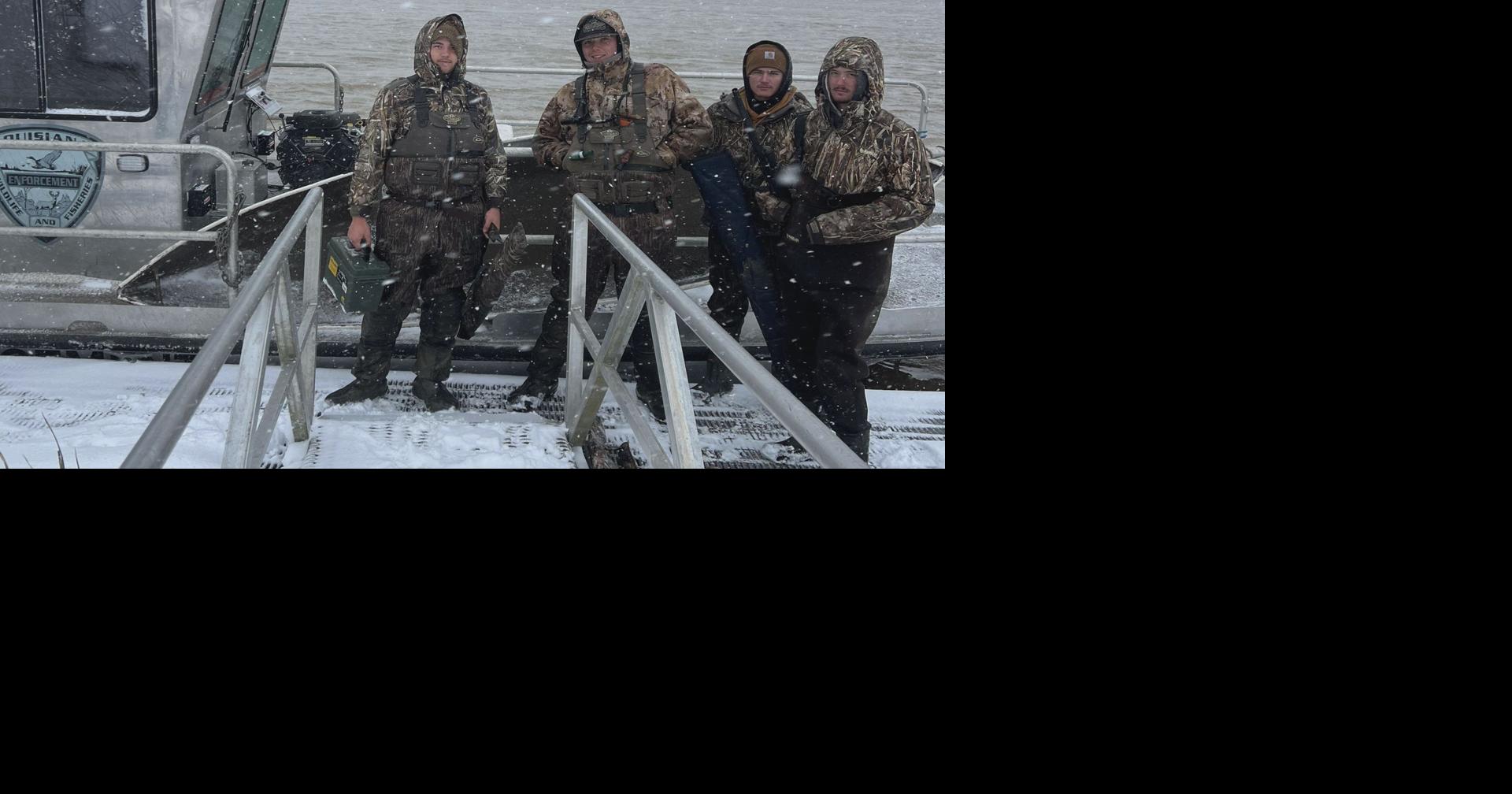 LDWF agents rescue 4 duck hunters in St. Mary Parish during winter ...