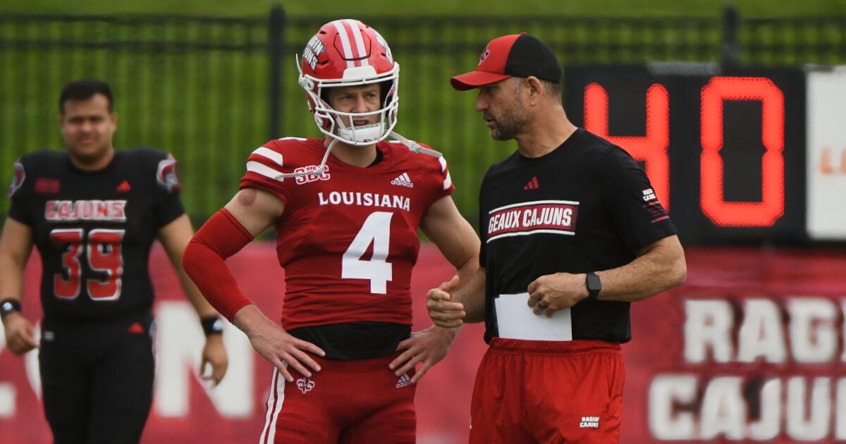 UL QB Walker Howard cleared for practice following surgery; other Cajun ...