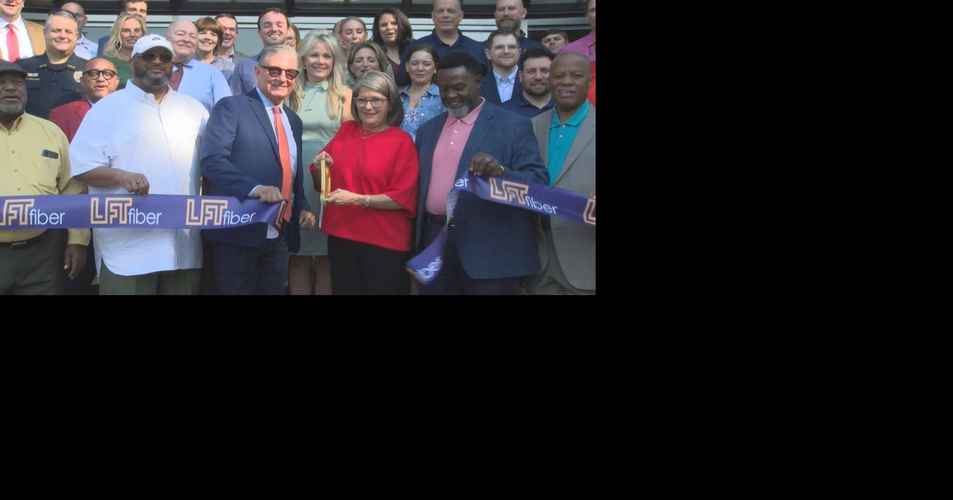 LFT Fiber cuts ribbon on new downtown offices | Local | kadn.com