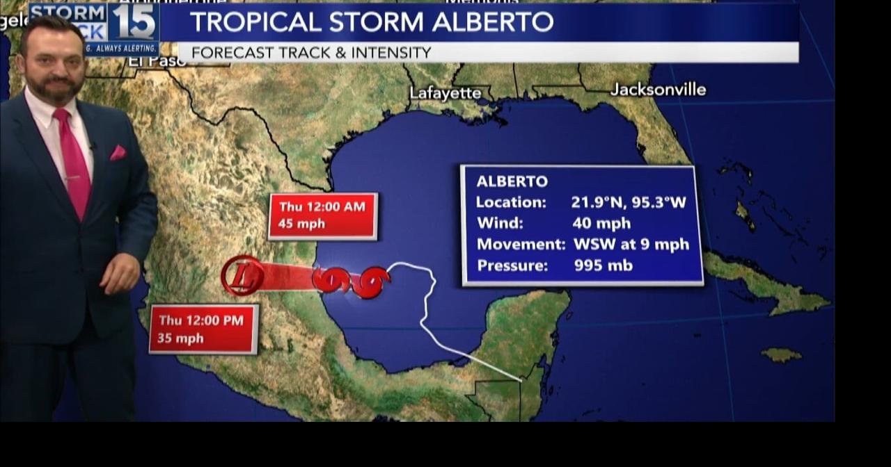 Tropical Storm Alberto forms in Gulf of Mexico | Tracking The Tropics ...