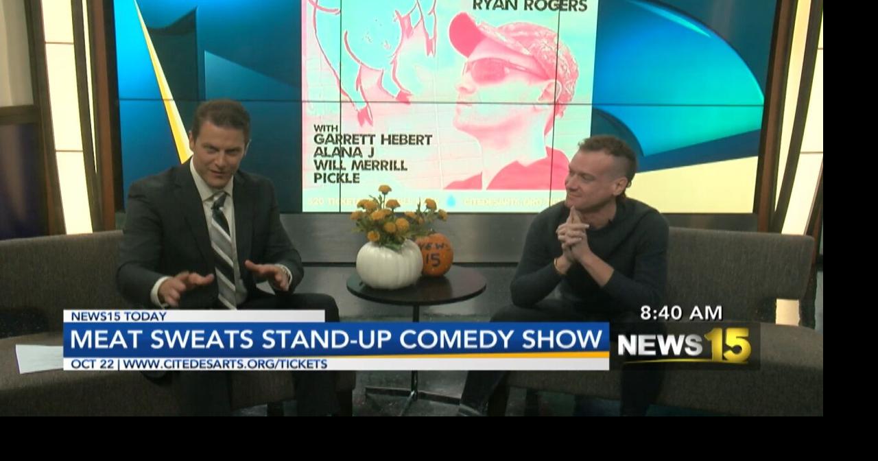 Stand Up Comedian Ryan Rogers talks about defending his title at the Boudin Ball & Bacon Eating ...