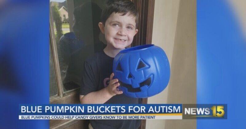Blue Pumpkin Buckets for Autism | Local | kadn.com