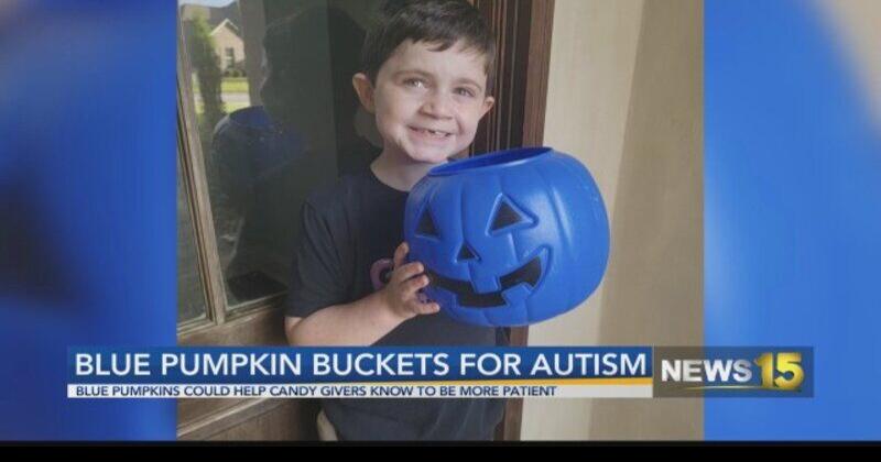 Blue Pumpkin Buckets for Autism | Local | kadn.com
