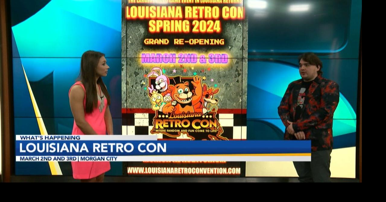 Tickets On Sale Now For Louisiana Retro Con in Morgan City | Features ...