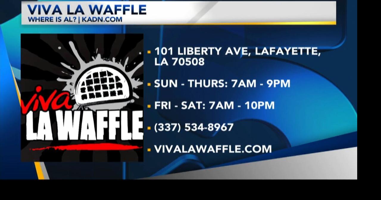 Viva La Waffle has new menu items that you must check out. | Video ...