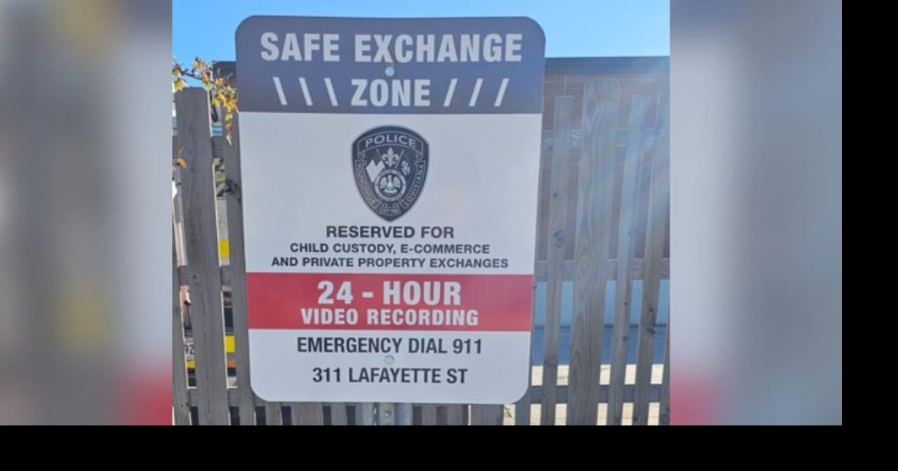 Youngsville sets up 'Safe Exchange Zone' | Local | kadn.com