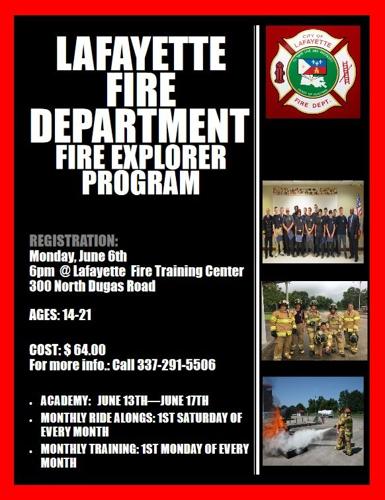 Fire Explorers Program Opens Monday For Registration | News | kadn.com