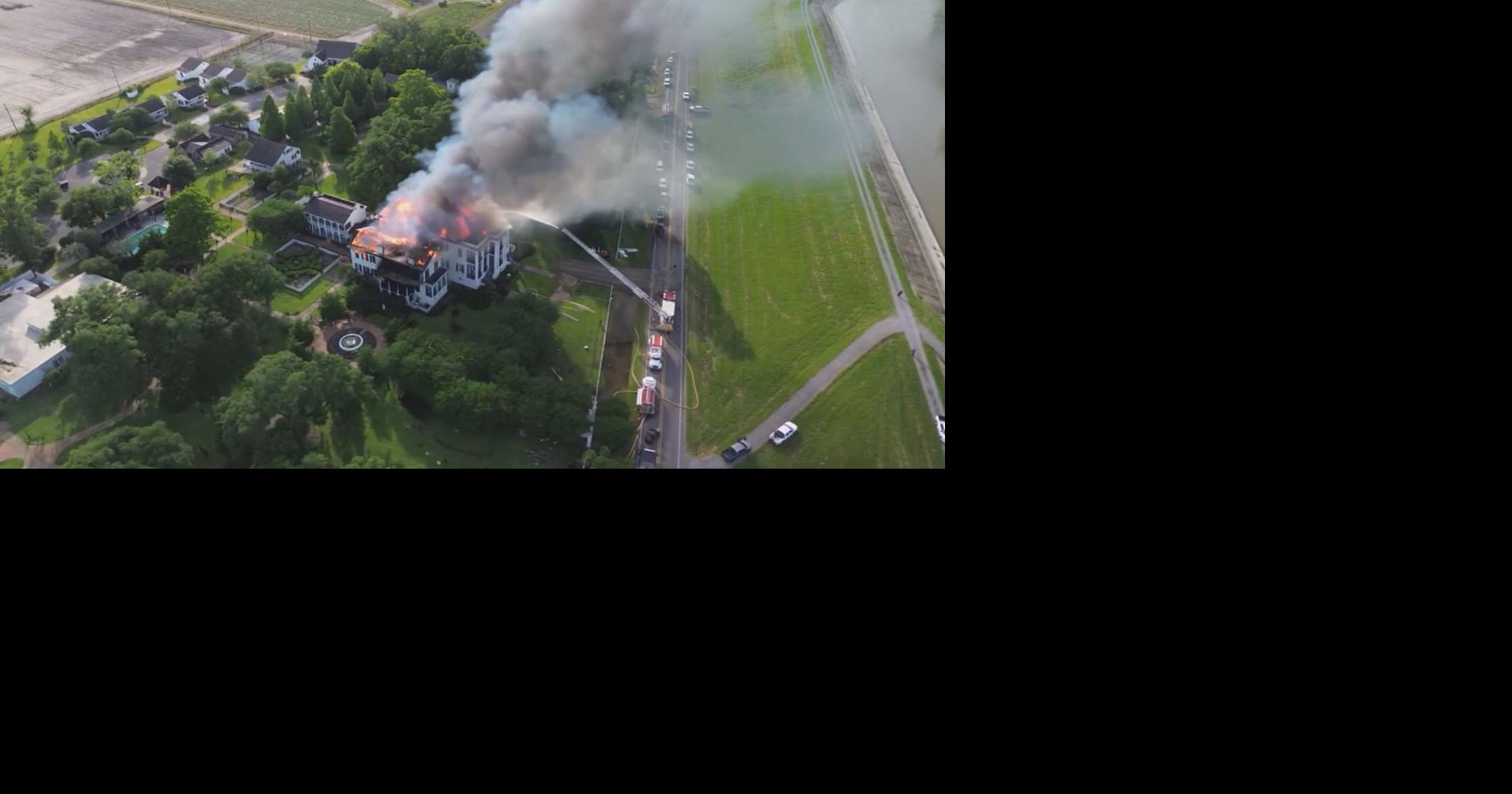 Nottoway Plantation mansion fire still under investigation; evidence ...