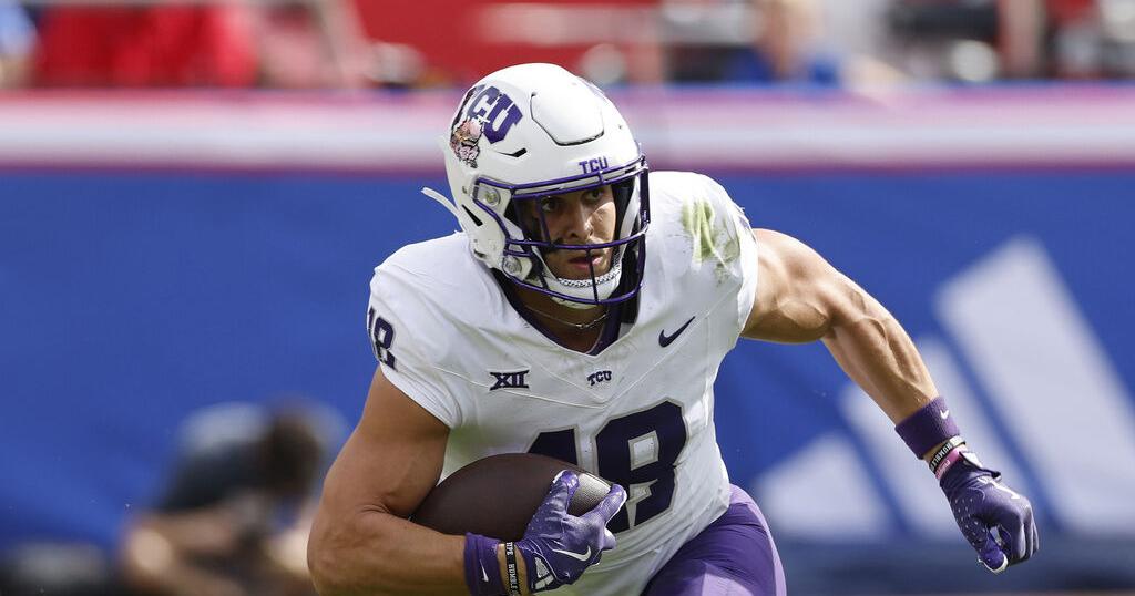 Former STM star Jack Bech, now a TCU wide receiver, named to ...