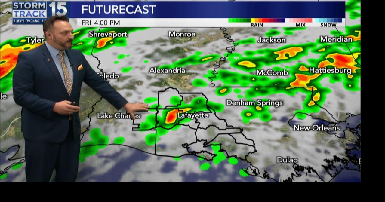 Severe weather threat Friday; Much cooler this weekend | Video | kadn.com