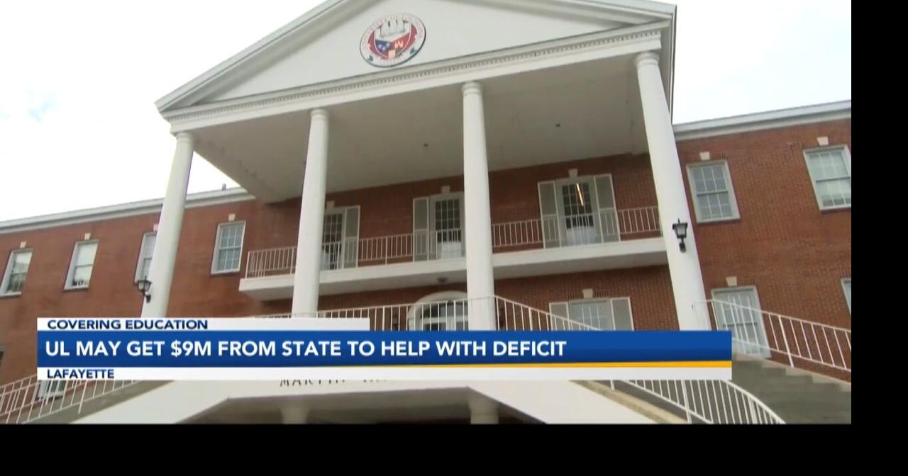 UL set to receive $9M in state aid but deficit remains | Video | kadn.com