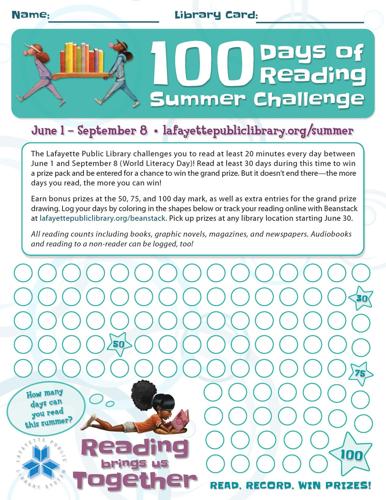 100 Day of Reading Summer Challenge Starts Soon, Register Now! | News ...