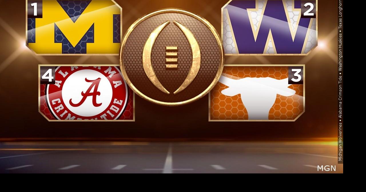 2023 Final College Football Playoff - CFP - Rankings | | kadn.com
