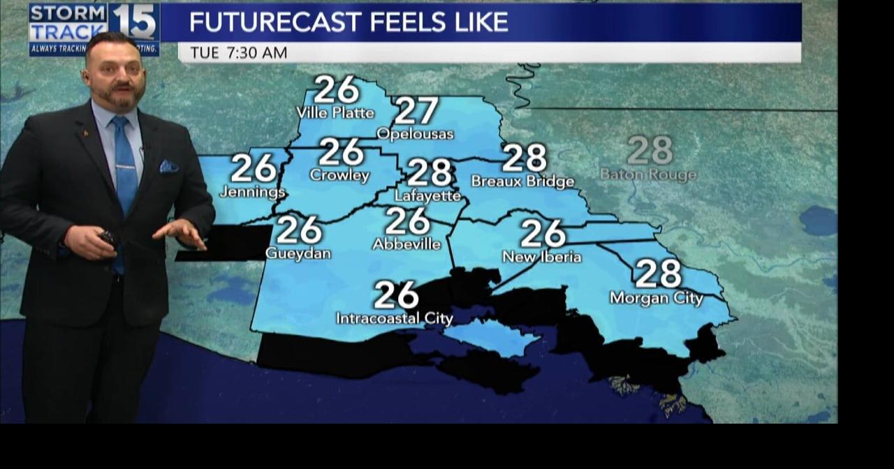 Cold couple of nights; Warmth returns by New Year's | Video | kadn.com