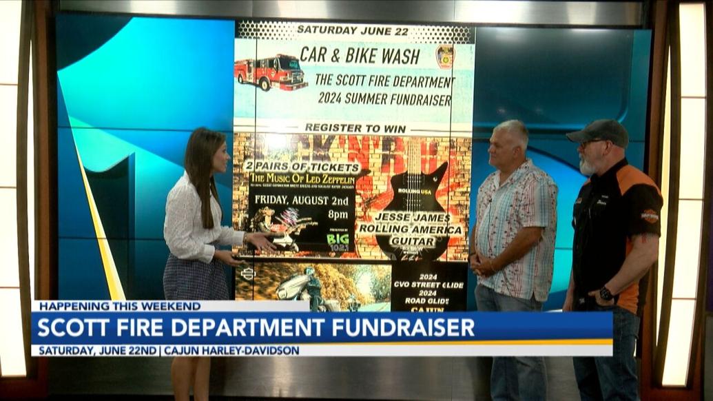 Help Raise Funds For The Scott Fire Department at Cajun Harley Davidson ...