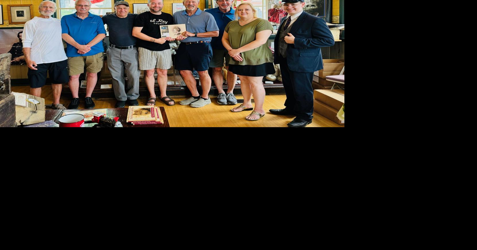 Andrew O’neill Kane signs new Elizabeth Kane book at Kane History Depot ...