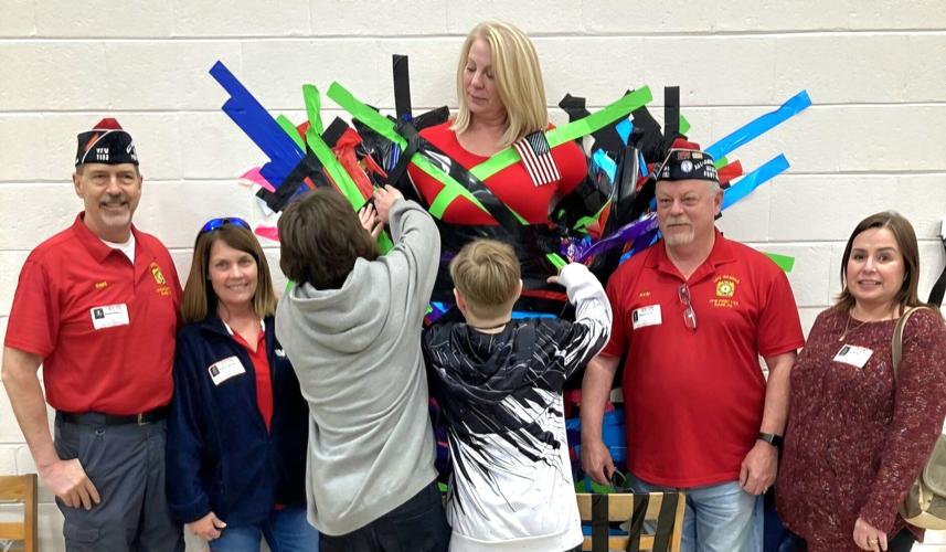 Reflecting on the success of “Duct Tape the Principal” fundraiser at ...
