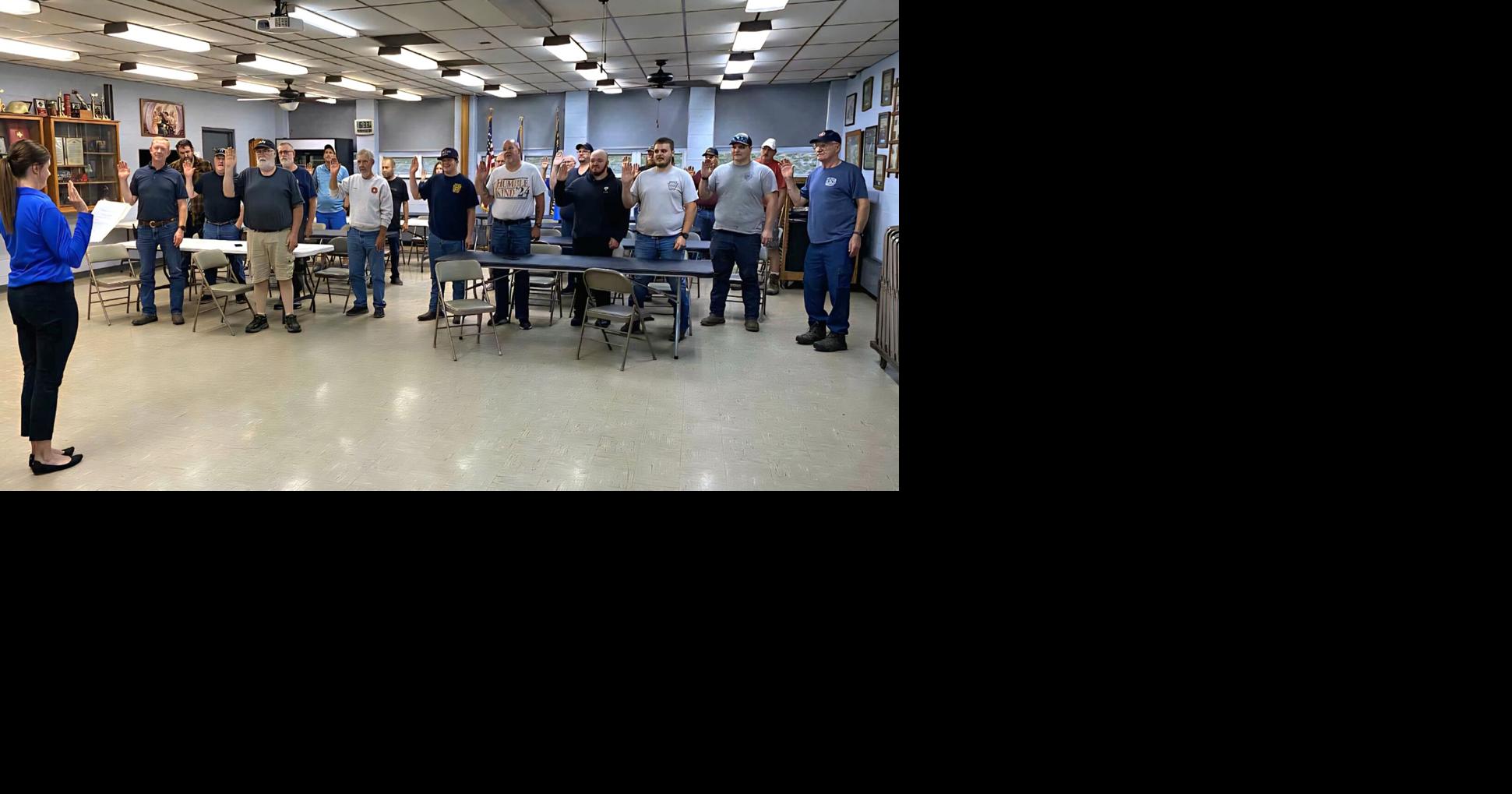 Over 20 firefighters sworn in as Fire Police to reinforce emergency ...