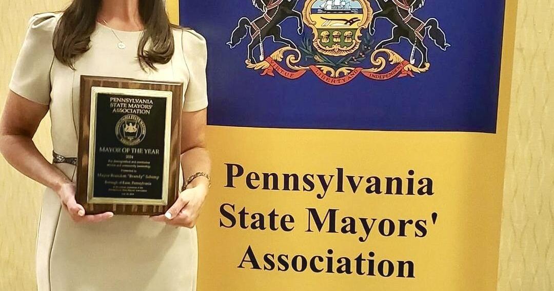 Kane's Mayor Brandy Schimp honored as PA Mayor of the Year | News ...