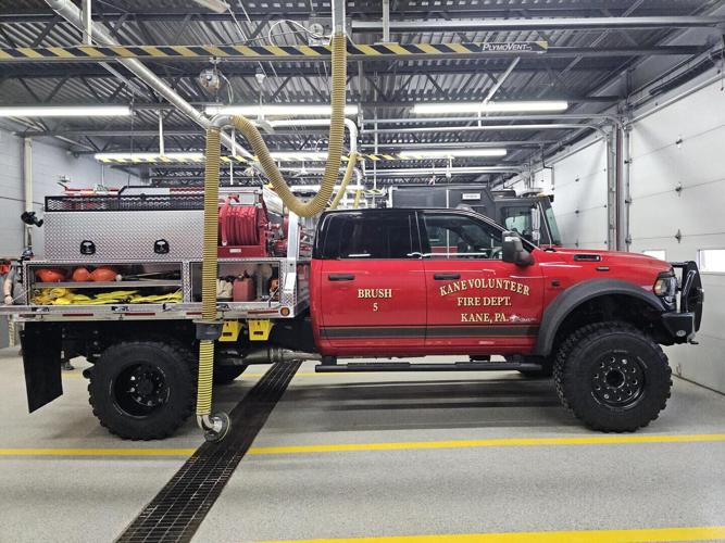 Kane Fire Department showcases purpose-built brush truck and self ...