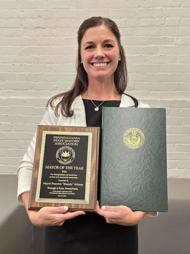 State officials honor Mayor Brandon Schimp with the Mayor of the Year ...