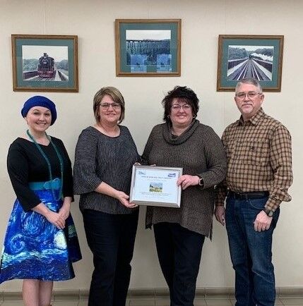 Hamlin Bank presented with Certificate of Recognition ...