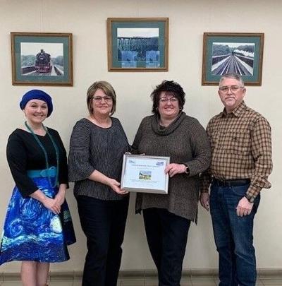 Hamlin Bank presented with Certificate of Recognition ...