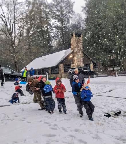 Scouts brave the elements for Winter Club Funday | | kanerepublican.com