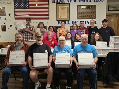 Kane VFW Auxiliary's dedicated mission of care for our troops ...