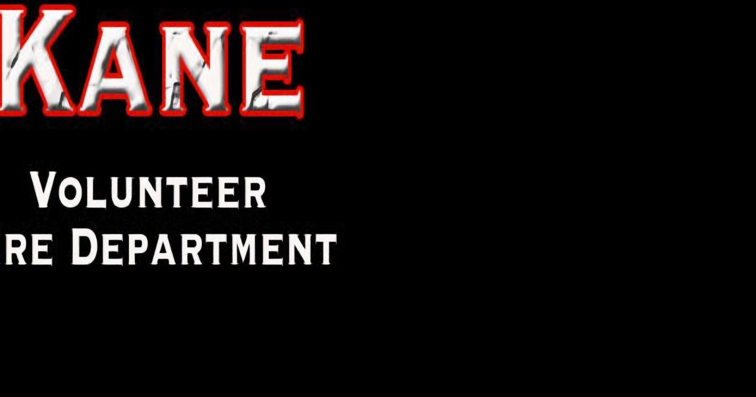 Kane Volunteer Fire Department delivers October report and winter ...