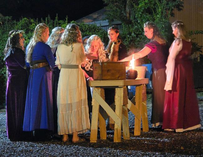 Bringing a traditional Viking wedding to life at the Swedish Festival ...