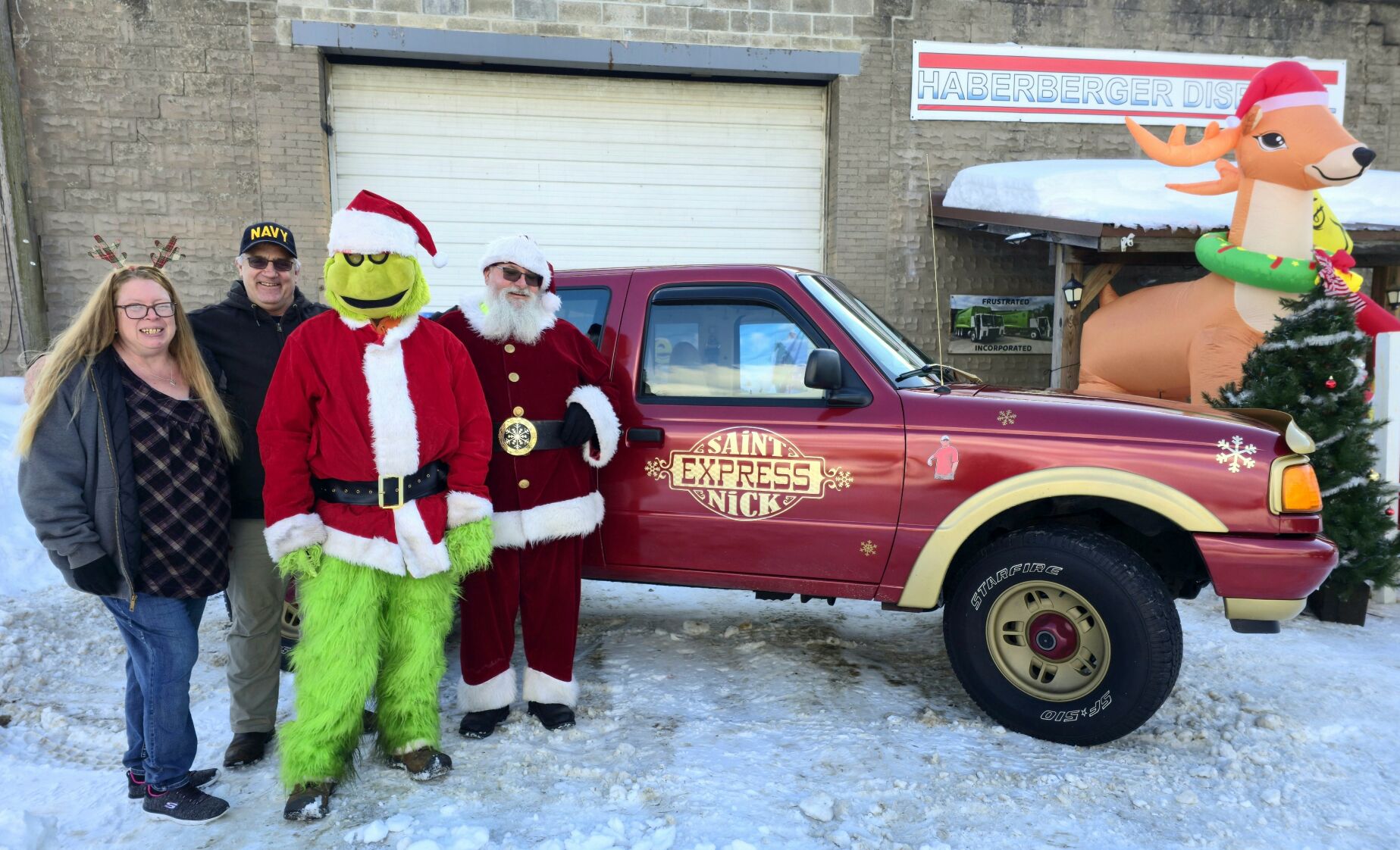 A Grinchy Grouch and a Jolly Saint Nick: Festive fun at Haberberger’s ...