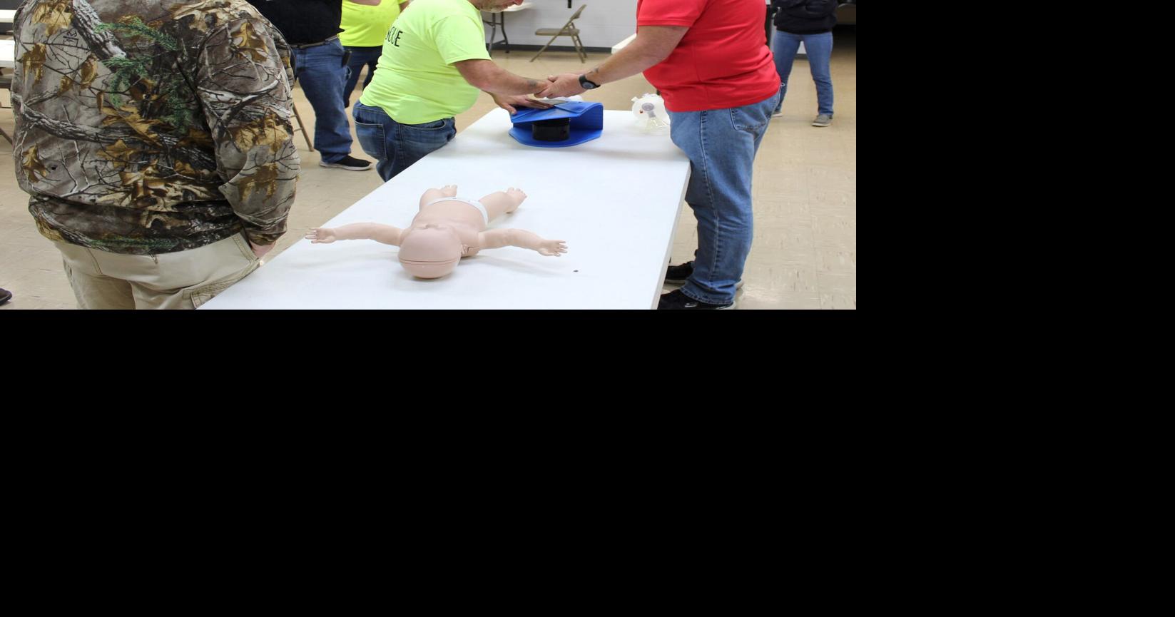 Kane law enforcement and volunteer firefighters complete CPR refresher ...