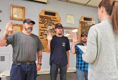 Mayor Brandy Schimp swears in three new fire police members | News ...