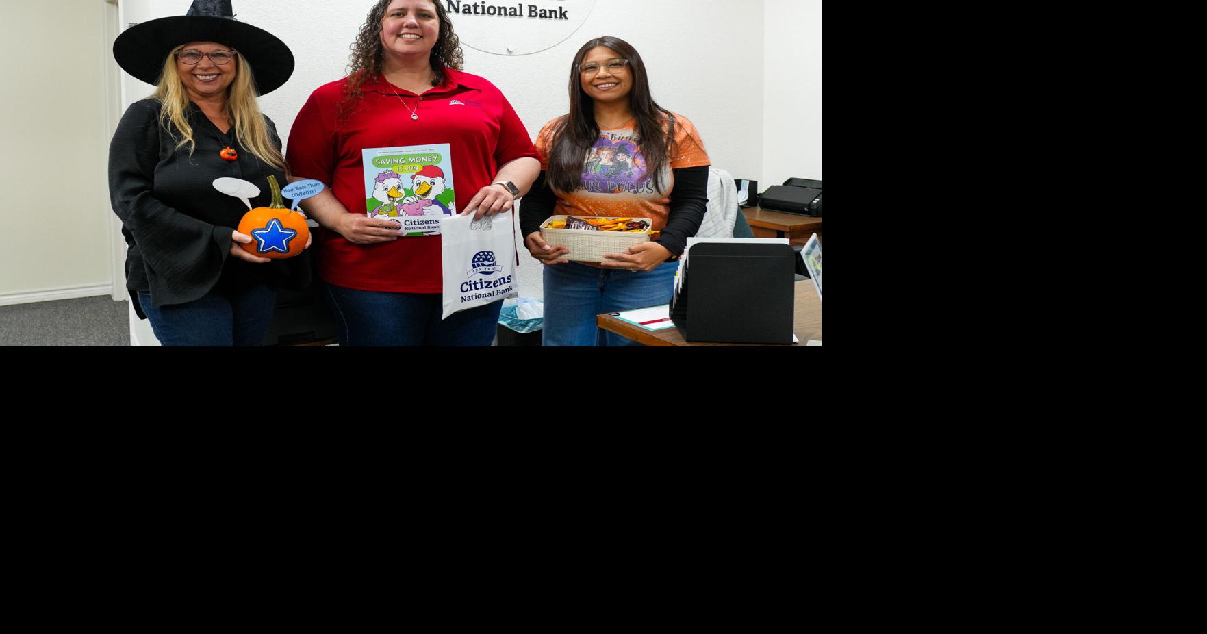 Halloween fun at Citizens National Bank and Nyle Maxwell dealership ...