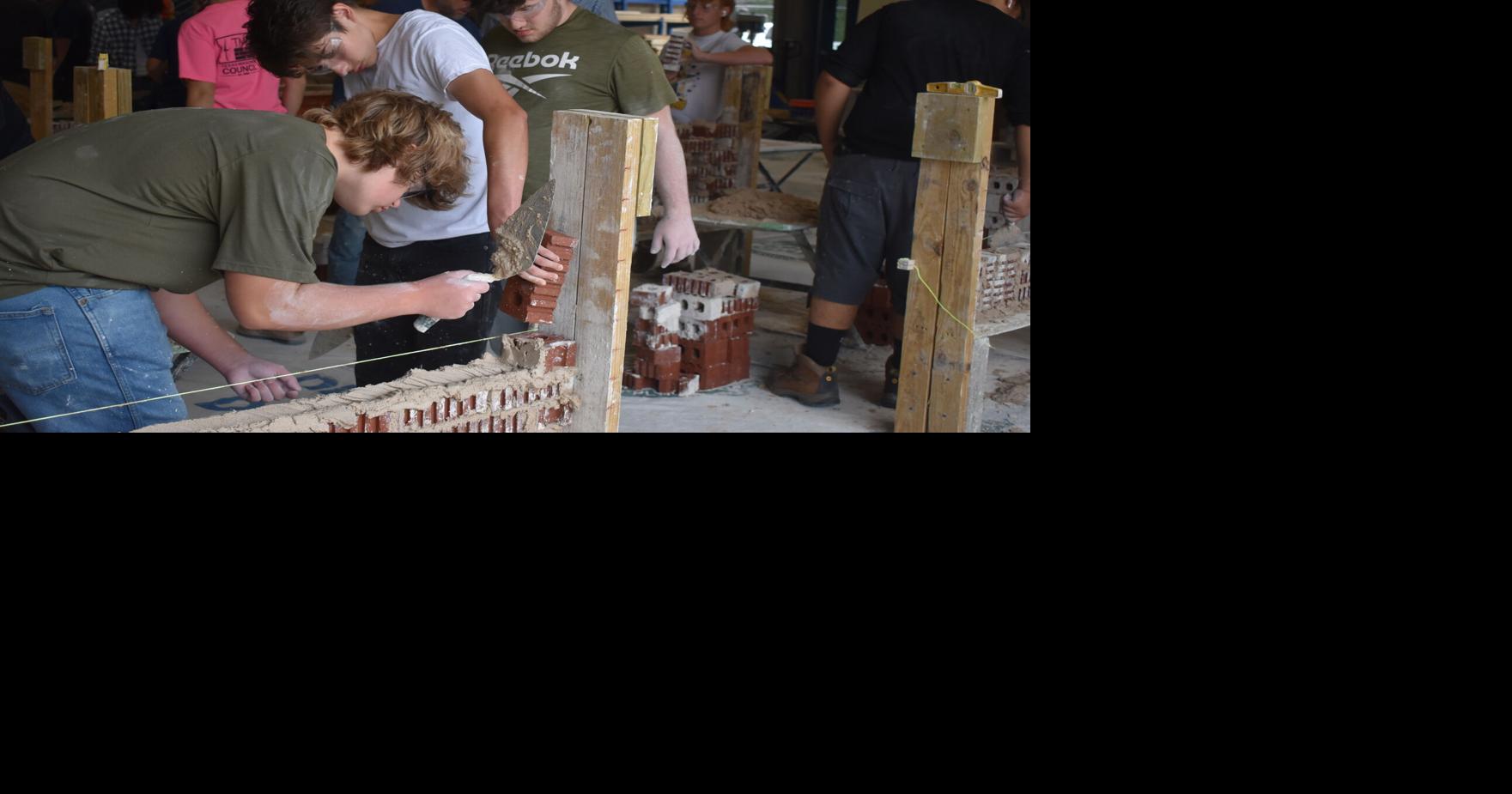 Cove High students learn how to lay brick | Copperas Cove Herald ...