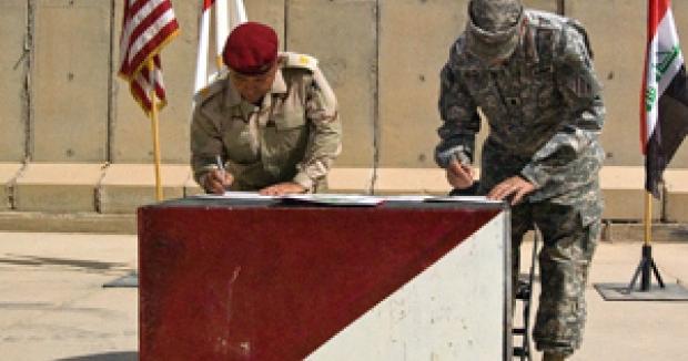 Iraqi army assumes responsibility for JSS Heider | Frontlines | kdhnews.com