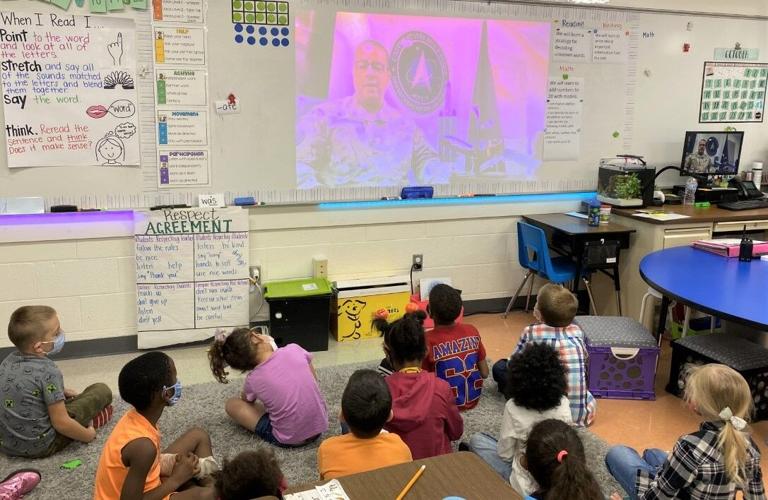 Williams/Ledger Elementary interviews astronaut, boosts school lunch ...