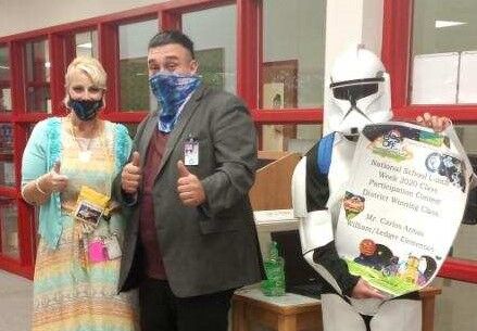 Williams/Ledger Elementary interviews astronaut, boosts school lunch ...