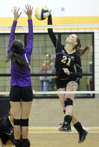 Lady Hornets roll past University in volleyball season debut ...