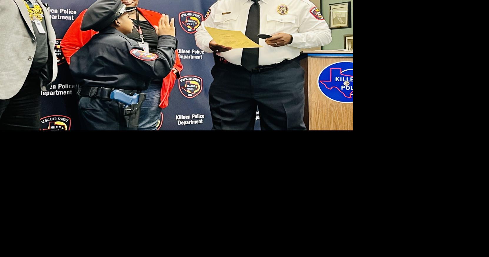 KPD 'swears in' 11-year-old cancer patient as honorary police officer ...