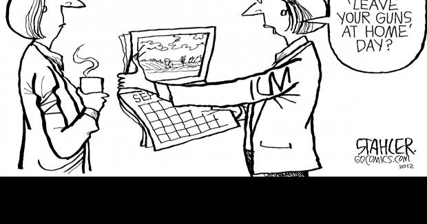 Reader says editorial cartoon naive on concealed-carry issue | Letters ...