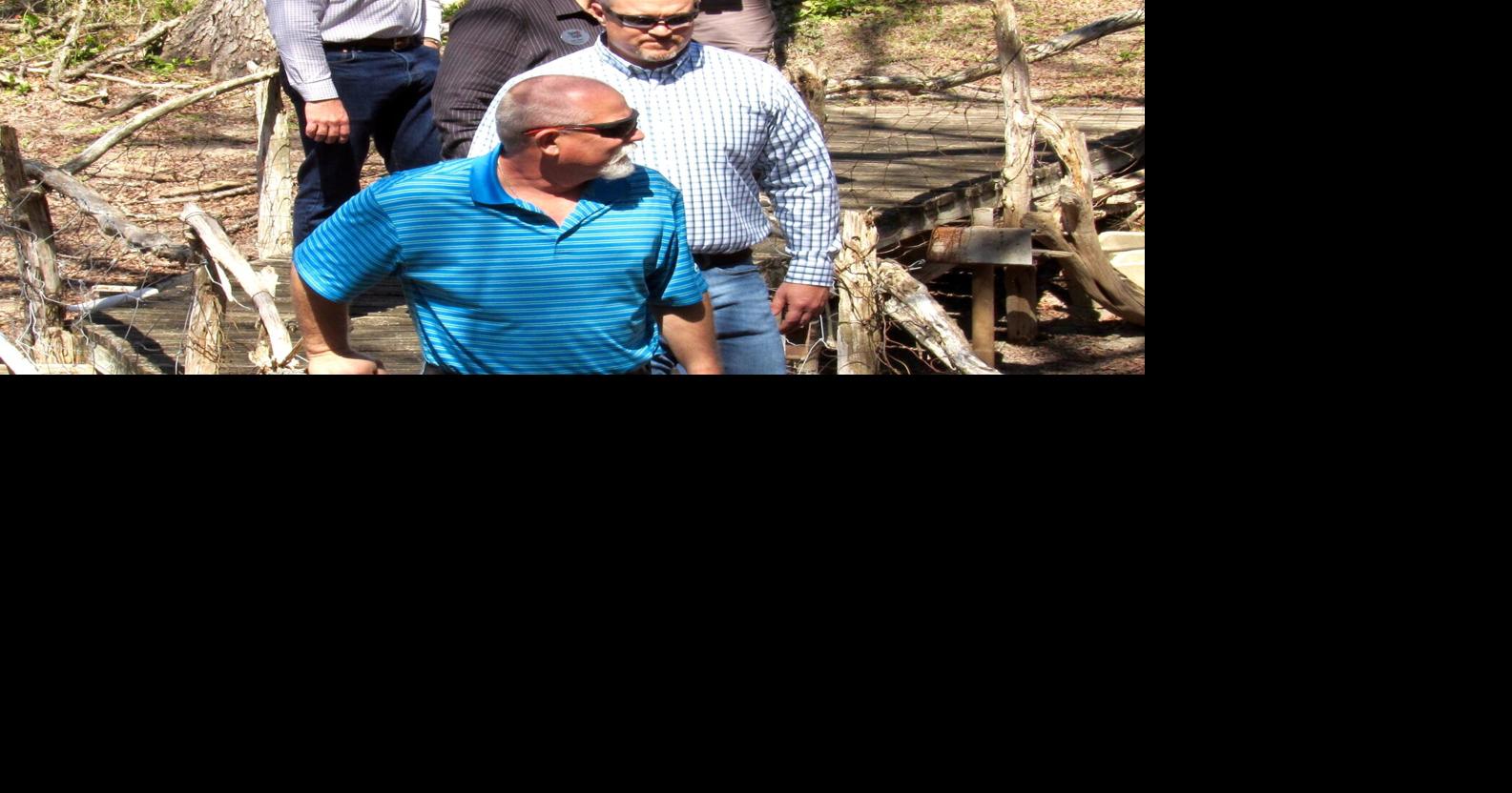 Heights council tours future Comanche Gap Park site | Local | kdhnews.com